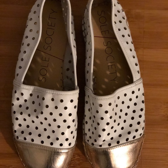 Sole Society | Shoes | Sole Society Elodie Perforated Espadrilles ...